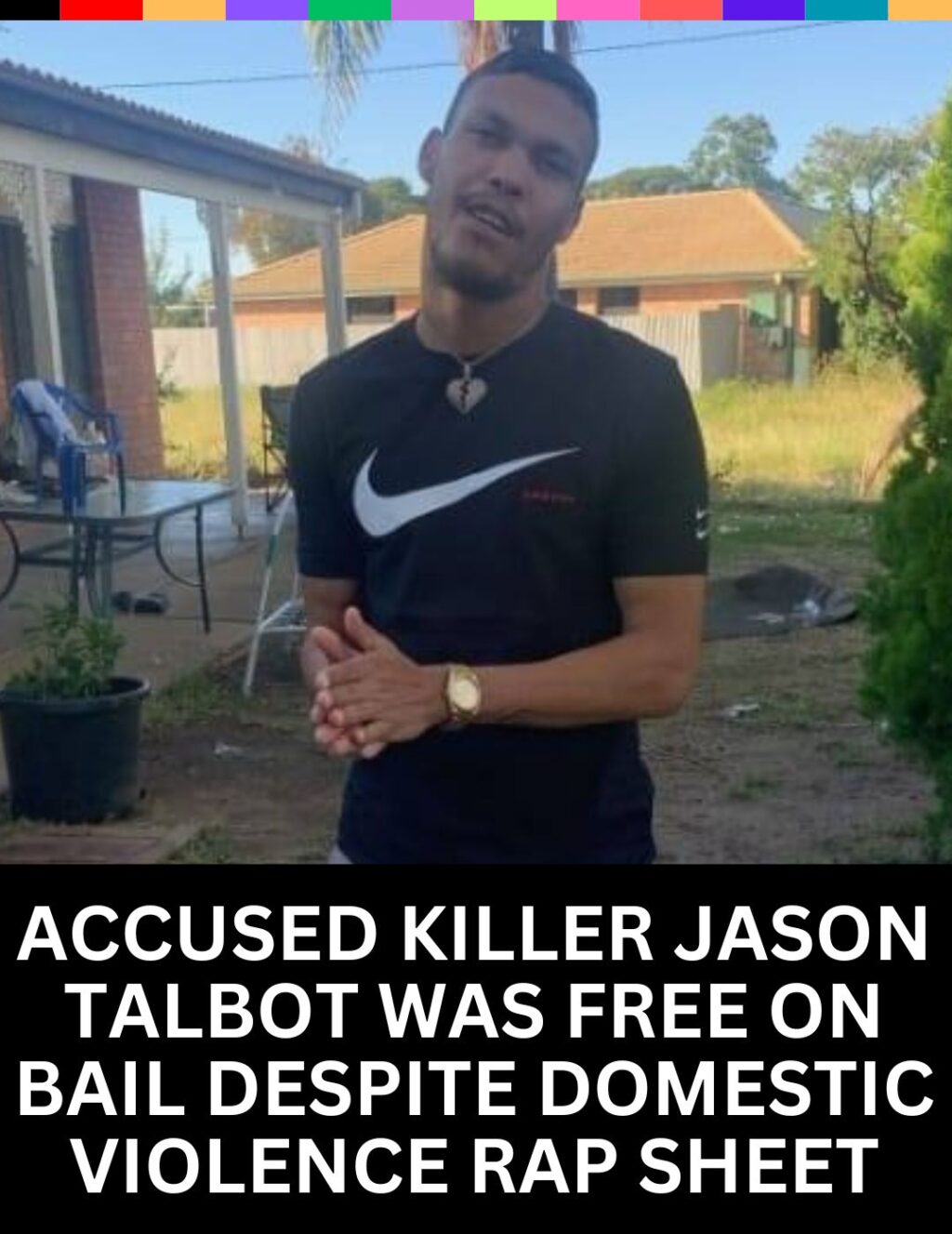 Accused Killer Jason Talbot Was Free on Bail Despite Domestic Violence ...