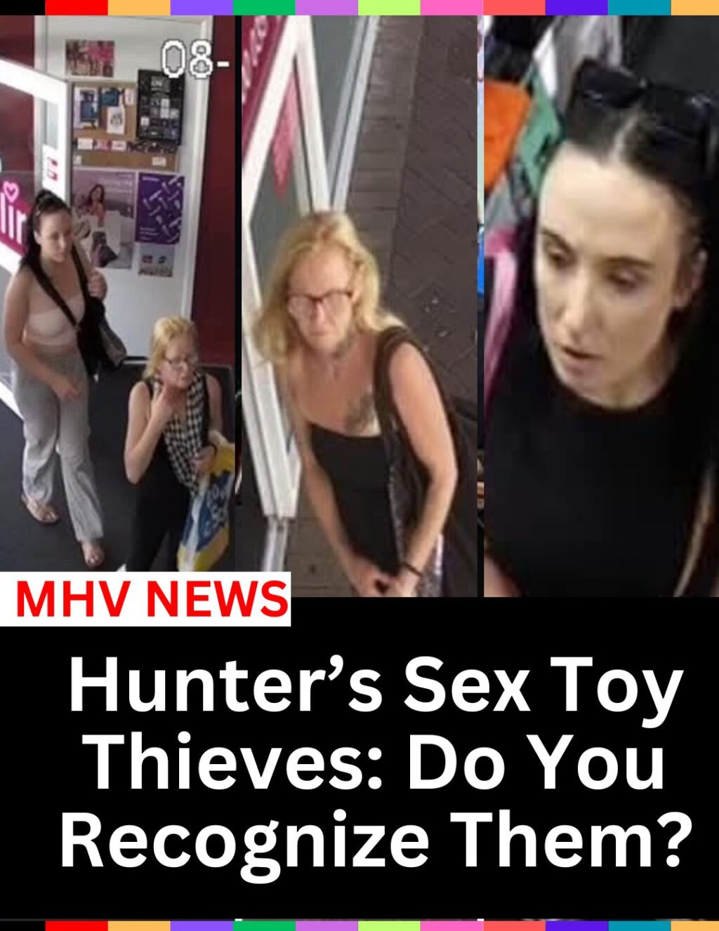 Hunter’s Sex Toy Thieves: Do You Recognize Them? – MHV NEWS